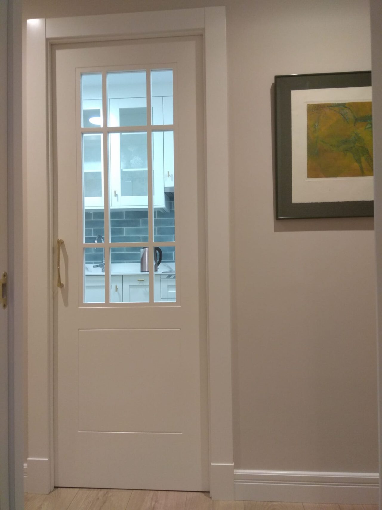 Puerta Batiente Acristalada